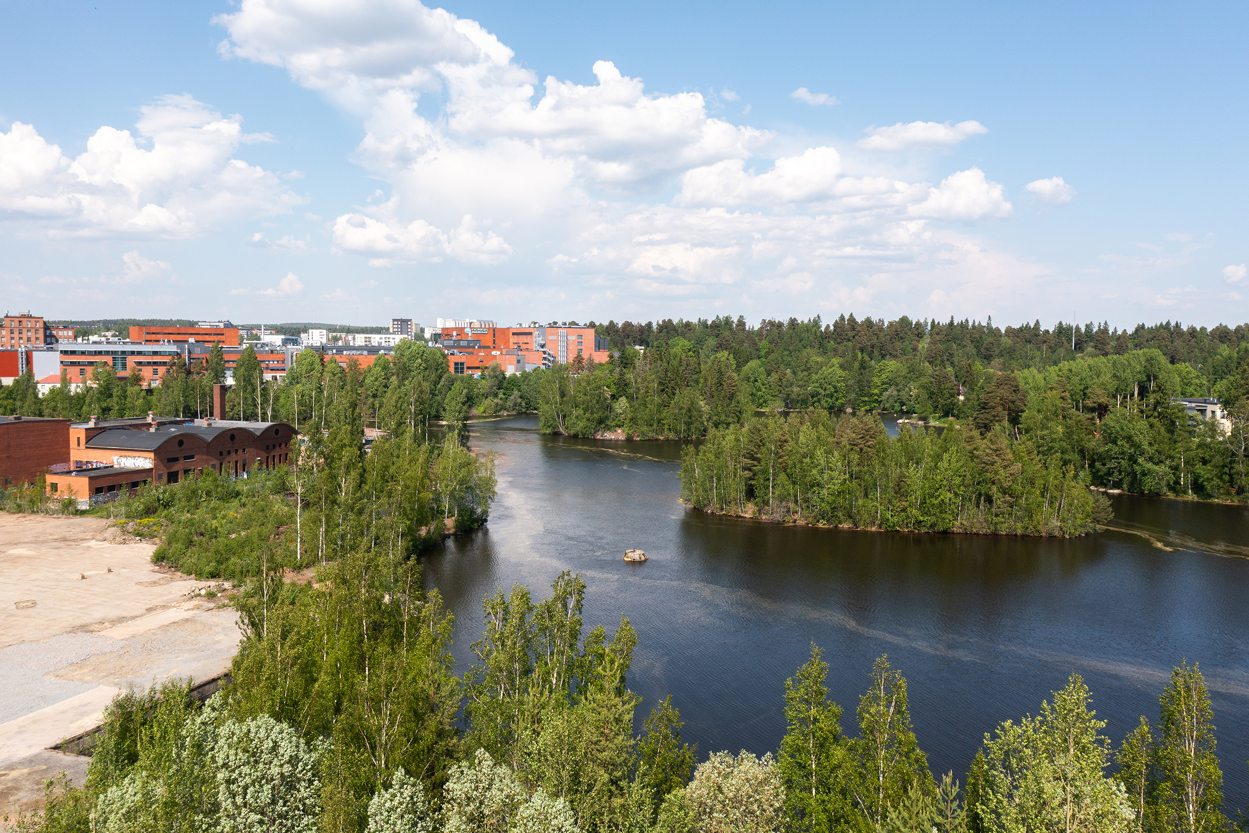 Nokian historiaa | Nokian tehdas ja vanha saha | JM Suomi