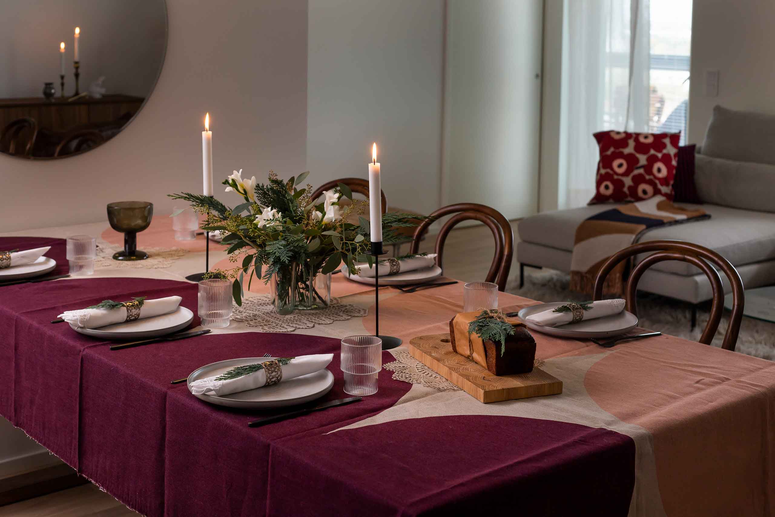 Lumoava joulukattaus syntyy murretuilla sävyillä | JM Suomi